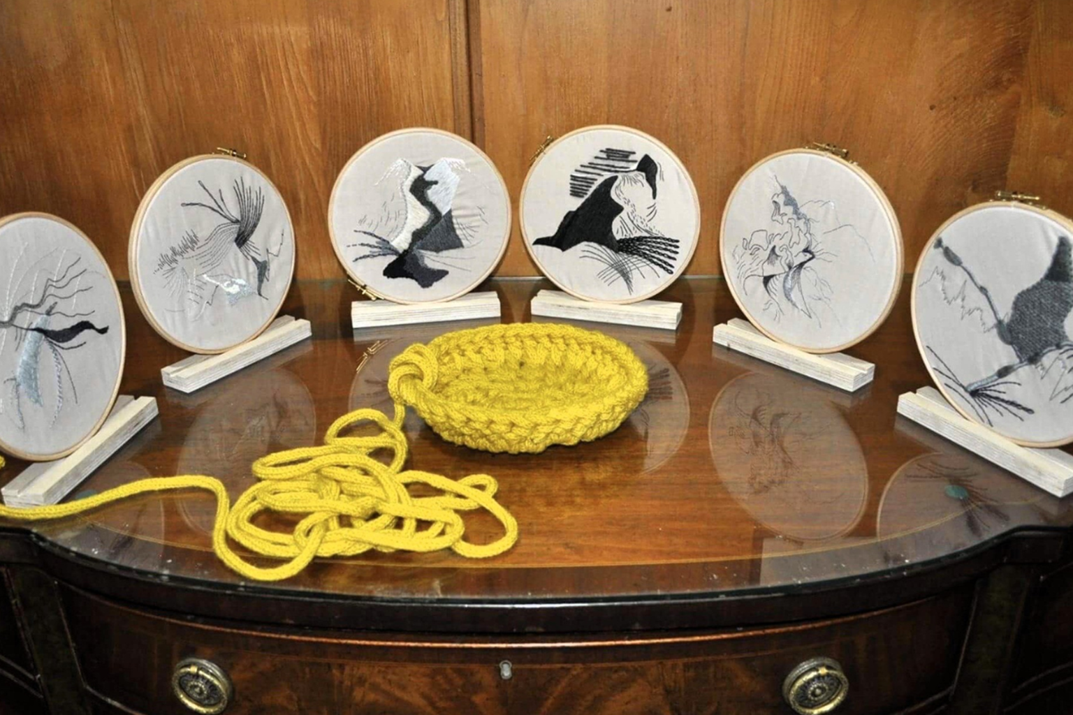 Tudor Blackwork Stitching with Jessica Heywood