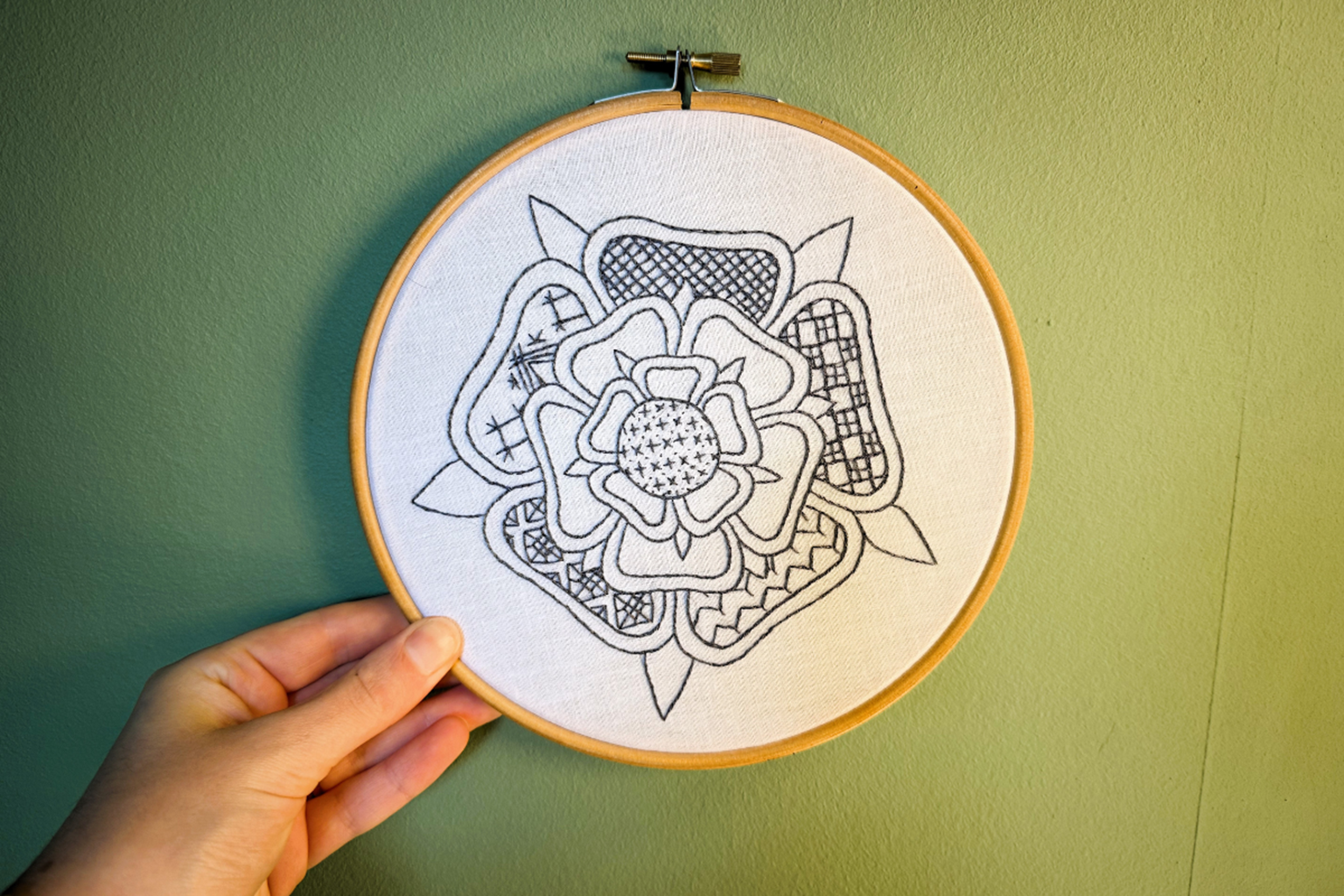 Tudor Blackwork Stitching with Jessica Heywood